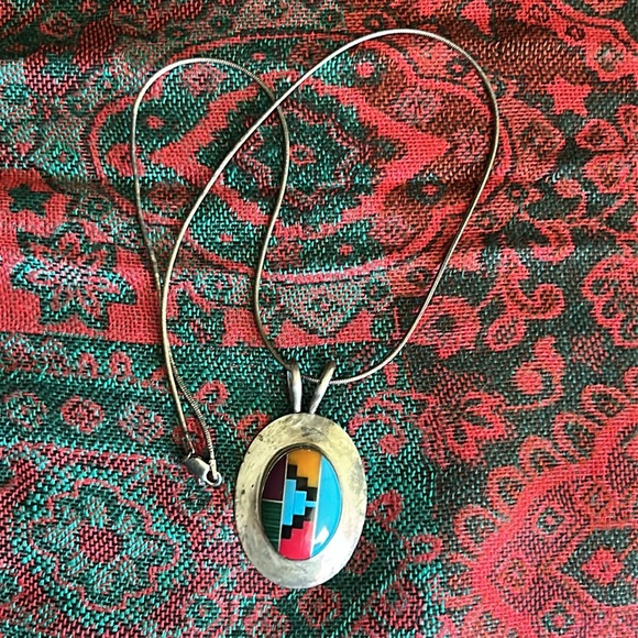 Vidal Chavez | Jewelry | Vintage Navajo Artist Vidal Chavez Signed ...